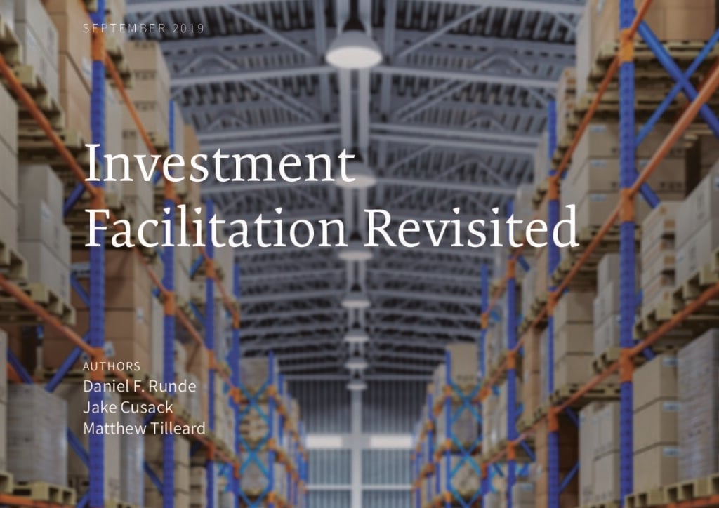 Investment Facilitation Revisited - CrossBoundary Group