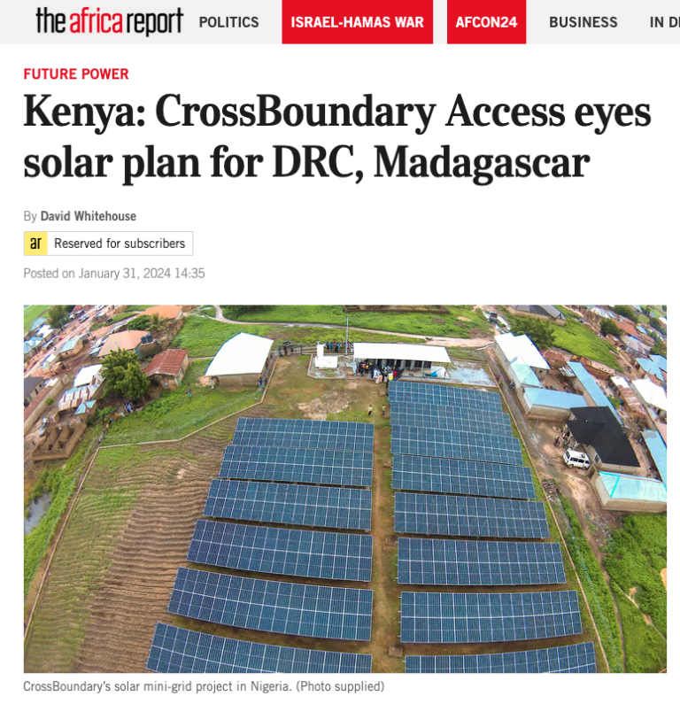 CrossBoundary Access - Building the grid of the future