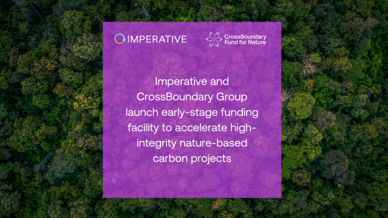 Imperative and CrossBoundary Group launch early-stage funding facility ...