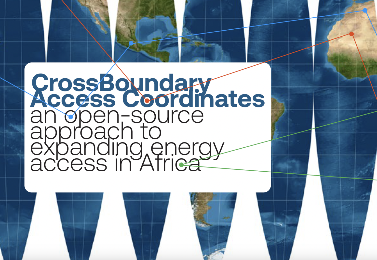 An open-source approach to expanding energy access in Africa